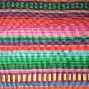 Serape Fabric Mexican Blanket by Anchored by Love Mexican - Etsy