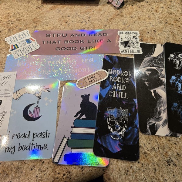 Fantasy Fourth Wing Inspired Annotation Bookmark With Tabs, Book ...