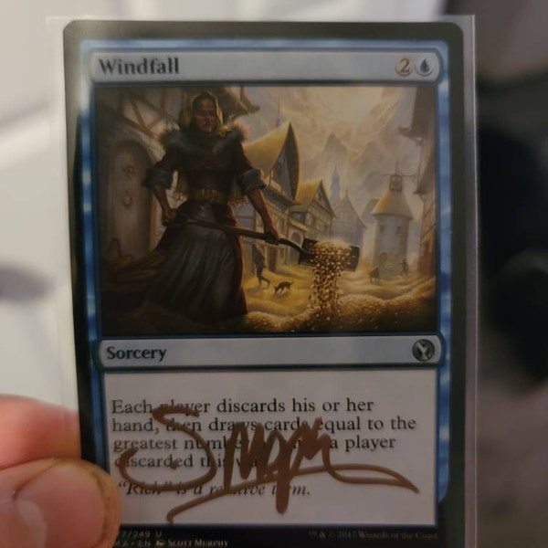 Meteorite Print of Magic: the Gathering Illustration by Scott Murphy - Etsy