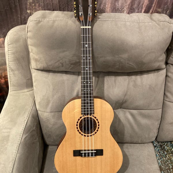 Bruce Wei Handmade Solid Curly Hawaiian Koa Soprano Ukulele, May Lily ...