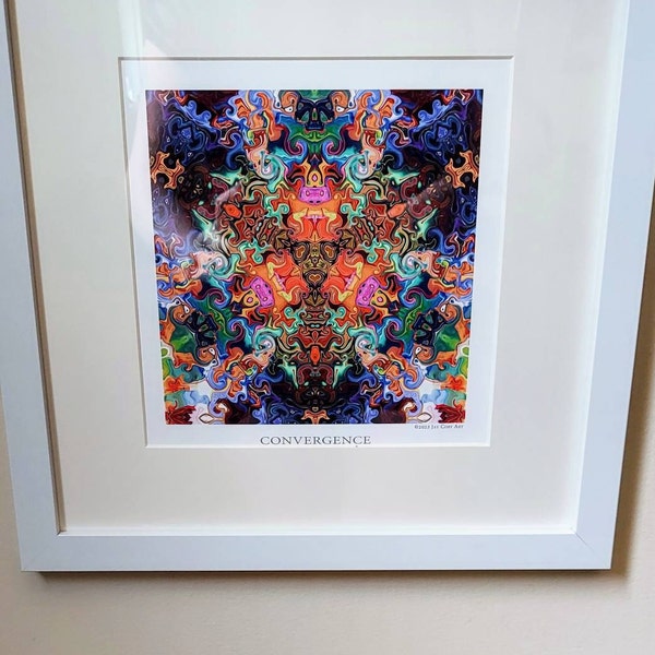 Cosmic Shaman, Transcend, Transcendence Art Canvas Print, Visionary Art ...