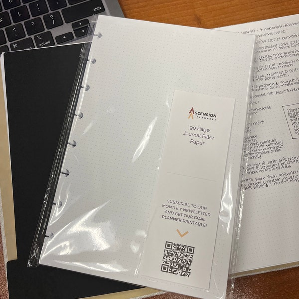 Frosted Clear Planner Cover for Discbound Planners in All Sizes | Snap ...