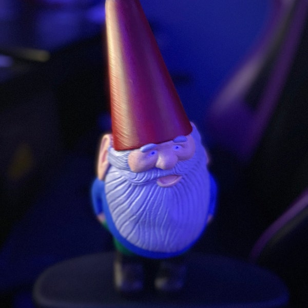 Chompski 3D Printed Gnome Chompski Statue/figurine Painted - Etsy