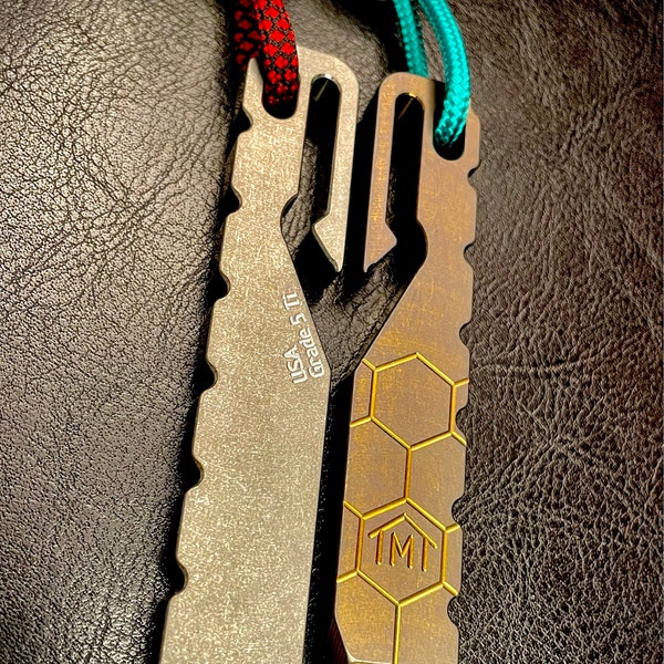 Tactkey- Titanium Prybar Key - Etsy