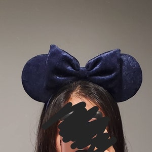 Cinderella Blue Velvet Ears Light Blue Velvet Ears Baby Blue - Etsy