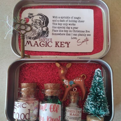 Christmas Magic Reindeer Food Elf Recovery Dust Santa Magical Key ...