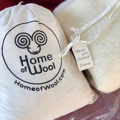 100% Organic Wool Batting / by the Yard / GOTS Certified / Perfect for ...