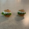 Chicken Sandwich Dangle Earrings - Etsy