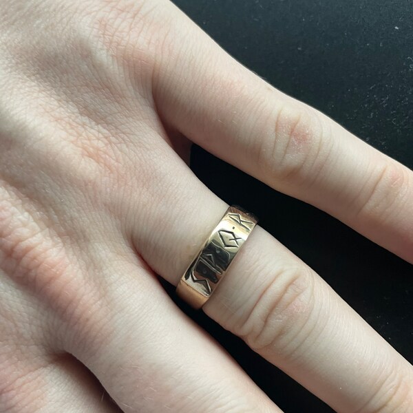 Solid Bronze SPQR Ring From Ancient Rome. Roman Empire Historical ...