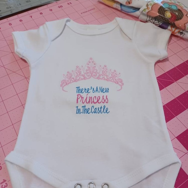 Princess Embroidery, Baby Shower Embroidery, Cute Baby, Princess Design ...