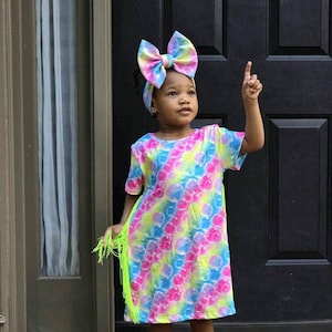 Pretty Girl Colorful Neon Digital Poster Wall Art, Funky Wall Decor - Etsy