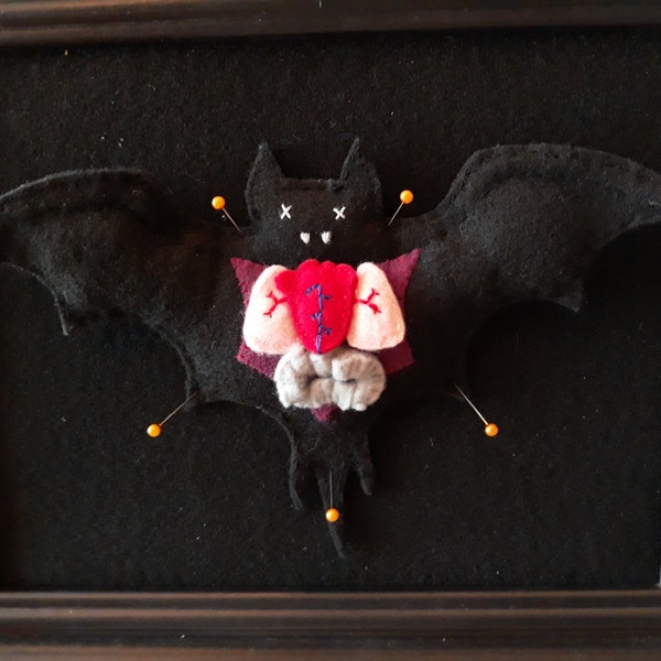 Chiroptera - Felt Anatomy - Biology, Gothic, Creepy, Cute, Halloween ...