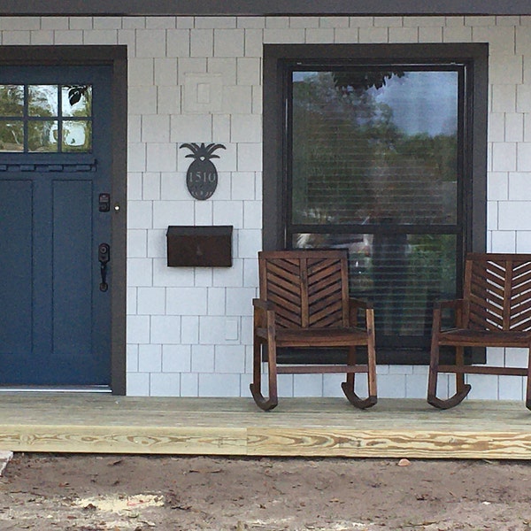 Red Swedish Wall Mount Mailbox Distinctive POST Decal Unique European ...