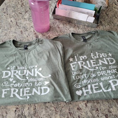 Drinking Tshirt, Funny Drunk Friends Shirts, Matching Group Shirt,girls ...