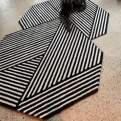 Handmade Tufted Premium Odd Shape Area Rug for Living Room, Bedroom ...