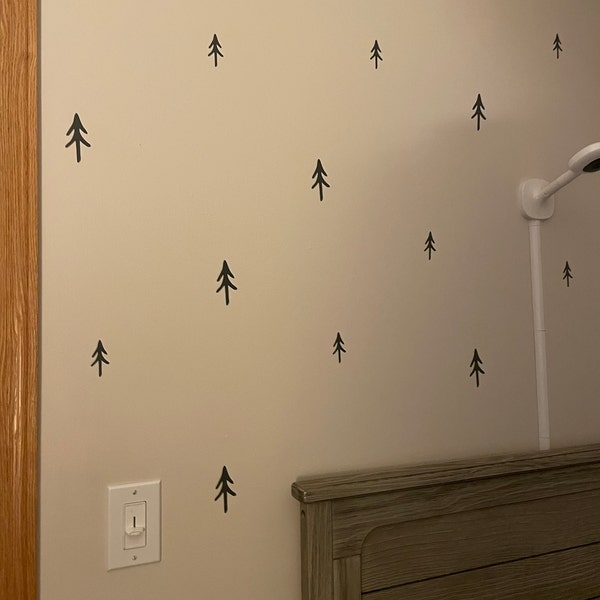 All the Small Trees // Tree Wall Decal / Forest Nursery Decor ...