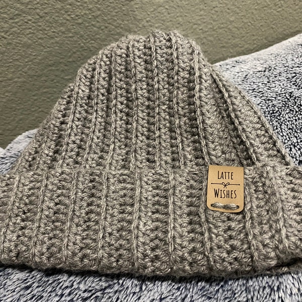 Easy Breezy Ribbed Beanie Crochet Pattern - PDF Digital Download ...