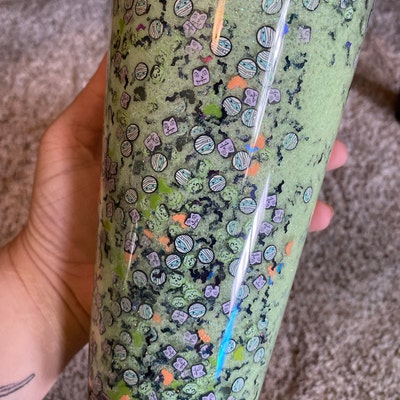 Mixed Bat Bats Halloween Black Green Slime Polymer Clay Slice Slices ...