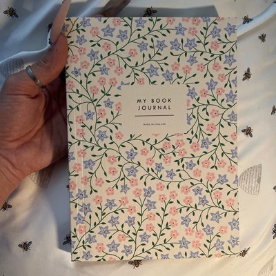 Beautiful Book Journal Arts and Crafts Reading Log Keepsake Reading ...