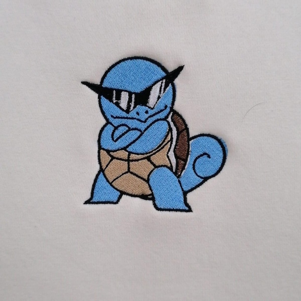 Pokemon EMBROIDERY DESIGN Pokemon Squirtle, Pokemon Squirtle Embroidery ...