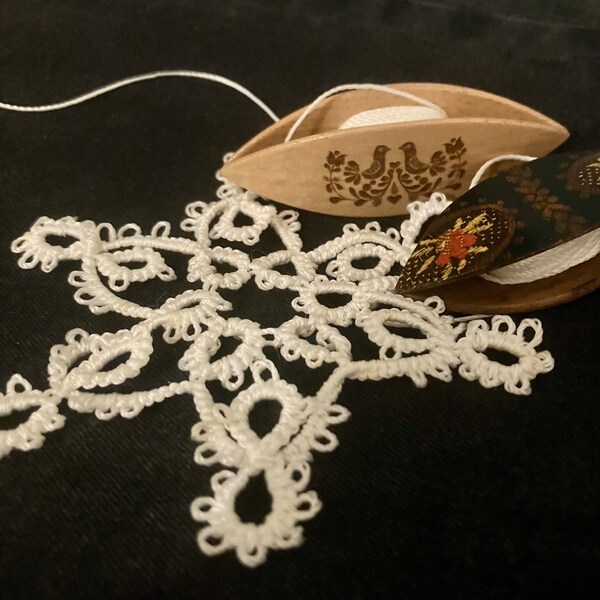 Beautiful Handmade Tatting Shuttle With Florence Pattern 3 and 2.5 - Etsy