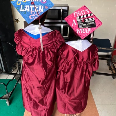 Personalized Film Student Graduation Cap Topper, Funny Grad Cap Topper ...