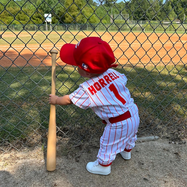 Baby Baseball Outfit Embroidered Baseball Jersey for Kids Smash Outfit ...