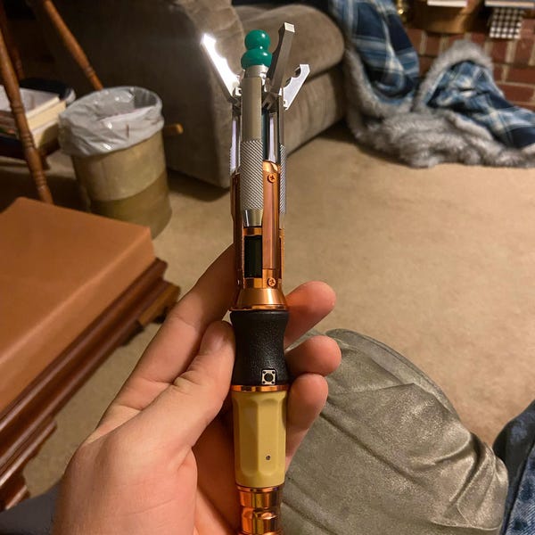 Doctor Who Psychic Paper Leather Replica Prop Matt Smith David Tennant ...