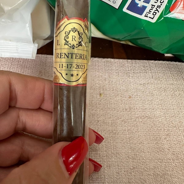 Gold Foil Cigar Labels, Custom Cigar Label, Cigar Bands, Cigar Wraps ...