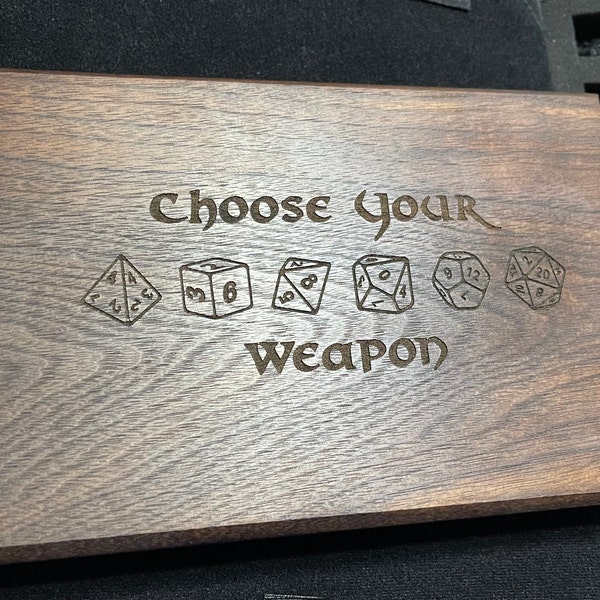 Dnd Spell Slot Player Deck | Wood Dnd Dice Dungeons and Dragons for All ...