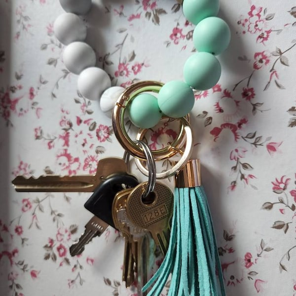 Bangle Key Ring | Bracelet Key Chain | Wristlet Keychain | Silicone ...