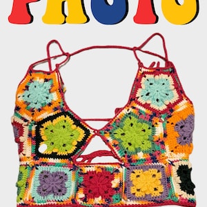 The Venus Top Pattern Crochet Top PATTERN Crochet PDF Lizard&hook - Etsy