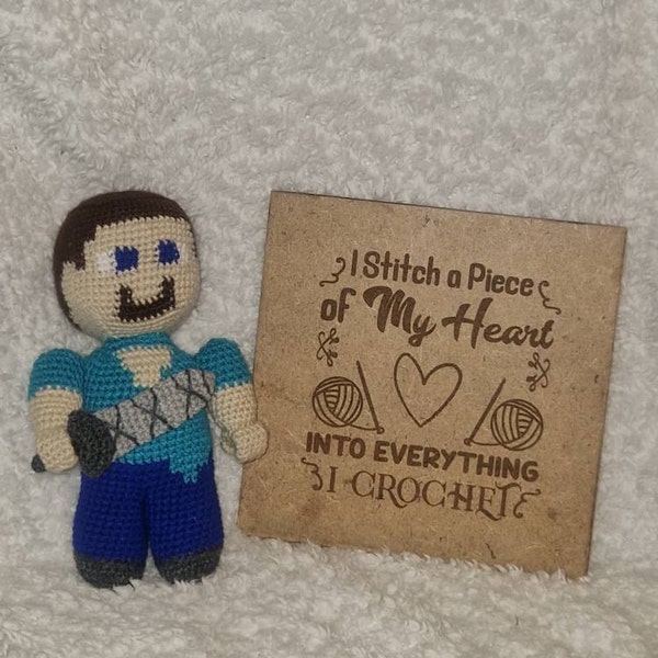 Steve and Zombie Minecraft Amigurumi Pattern / Minecraft Toys Crochet ...