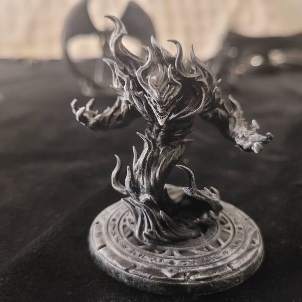 Elf Druid Miniature Wild Mage Mini Dungeons and Dragons Mini RPG ...