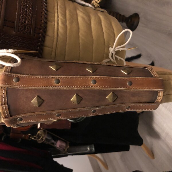 Leather Pattern Template DIY Witcher LARP Armour Medieval Leather Armor ...