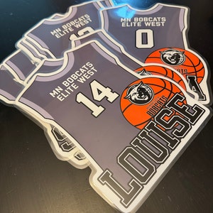 PRINTED Cheer Team Hotel Door Sign for Competitions Megaphone and Poms ...