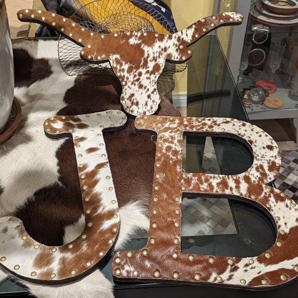 Custom Cowhide Mirror Rustic Western Unique Farmhouse Cow Hide Wall ...