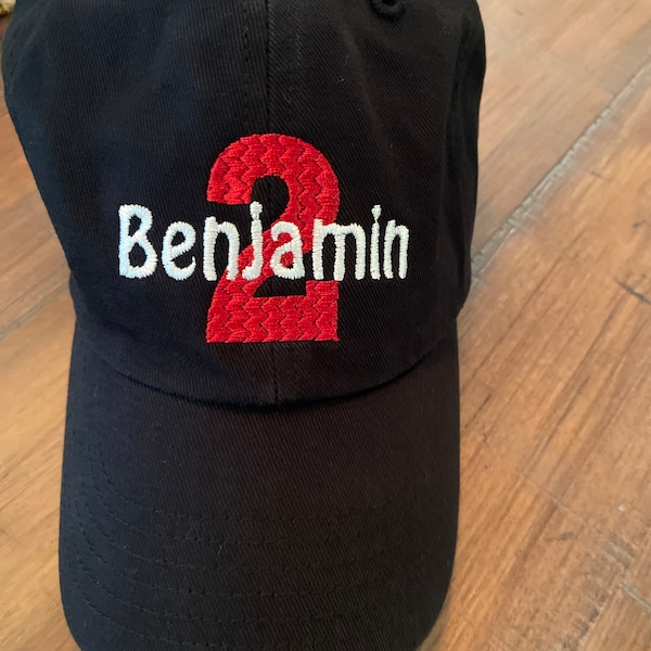 Personalized Birthday Baseball Cap - First Birthday Baseball Cap - Baby ...