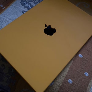 Luminous Yellow Hard Case Cover for Macbook Air 13 Macbook Pro - Etsy