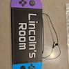Personalized Gamer Name Sign for Door, Wall or Shelf (8in X 3in ...