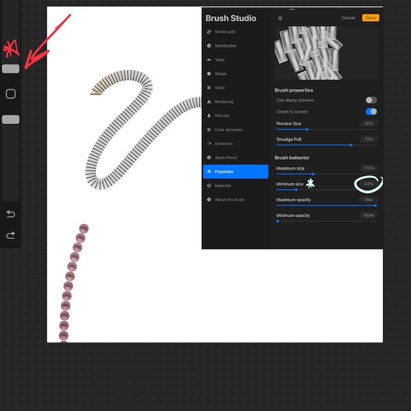 132 Procreate 3D Beads Brushes, Pearls Brush, Procreate Jewelry Brush ...