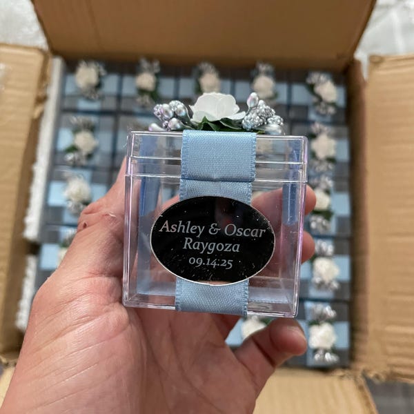 Wedding Favors for Guests in Bulk | Jordan Almonds Candy Boxes | Party ...