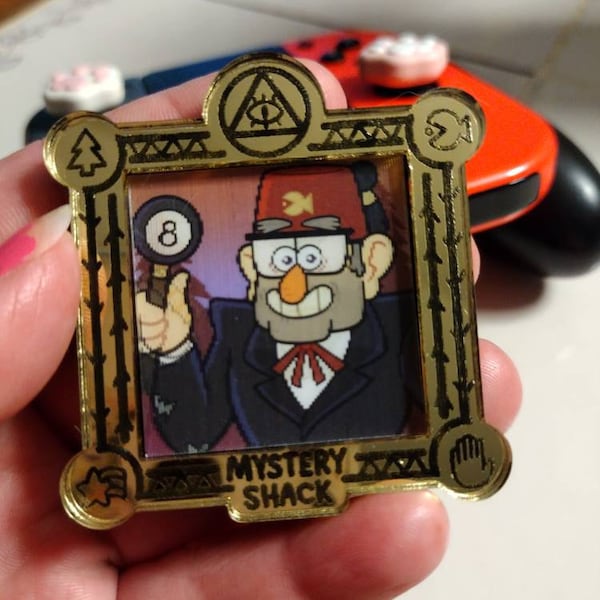 Gravity Falls Pin Lenticular Fanart - Etsy
