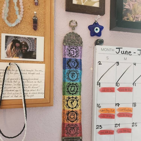Chakra Hanging Wall Art, Seven Chakras, Wall Decor - Etsy