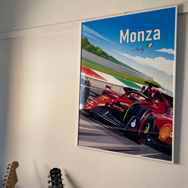 Spa-francorchamps F1 Poster/ Formula1 Hamilton Print / Home Office ...