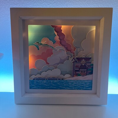 WILD UMBREON APPEARED Pokemon Framed 3D Paper Art Shadow Box - Etsy