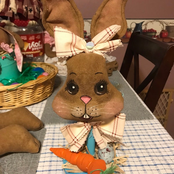 Spring Chicken Pattern, Chicken E-PATTERN, Primitive Pattern, Dotty - Etsy