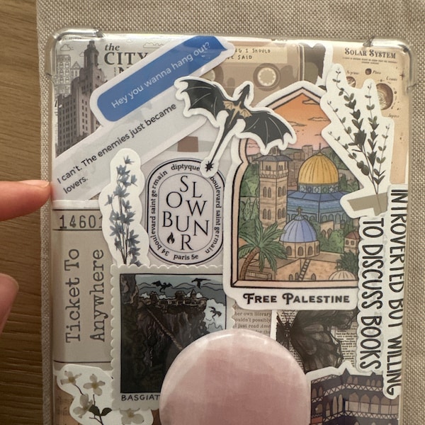 Tarot Card Reader Sticker Bookish Bookstagram Booktok - Etsy