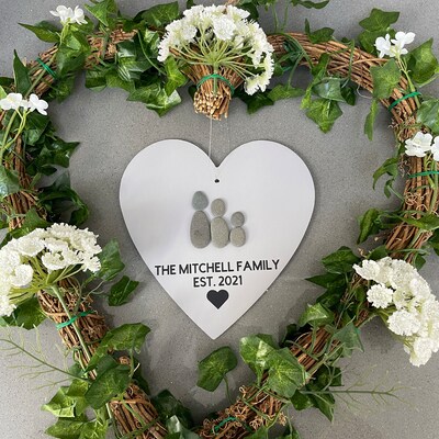 Pebble People 6 Coloured Dogs Pebblessmoothish and Flatish - Etsy