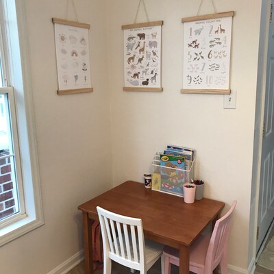 Animal Alphabet and Numbers Prints, PRINTABLE Wall Art, ABC Poster ...